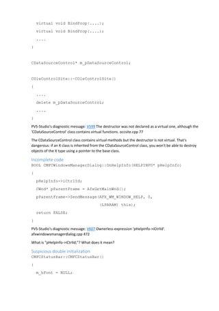 A Slipshod Check of the Visual C++ 2013 Library (update 3) | PDF