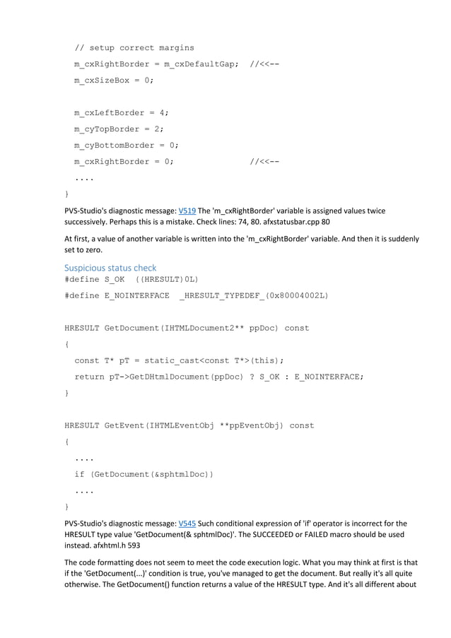 A Slipshod Check of the Visual C++ 2013 Library (update 3) | PDF