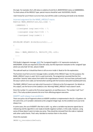 A Slipshod Check of the Visual C++ 2013 Library (update 3) | PDF