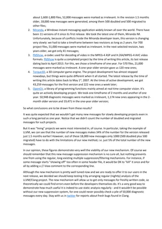 PVS-Studio's New Message Suppression Mechanism | PDF | Web Development | Internet