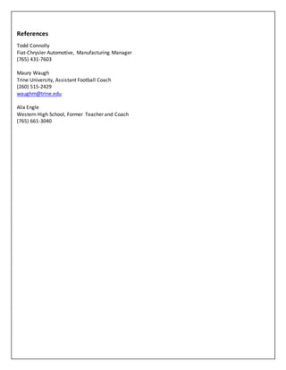 Jacob Boswell Resume | PDF