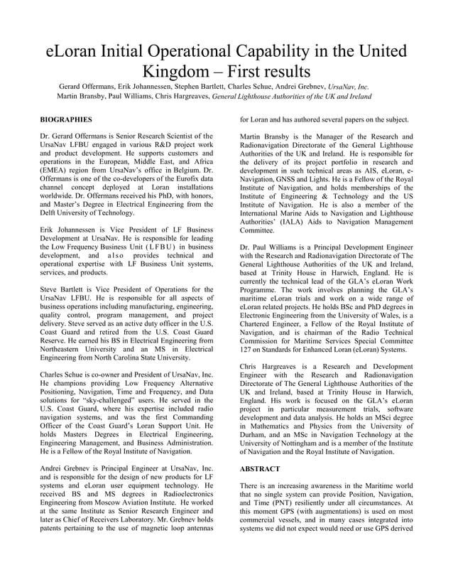 eLoran Initial Operational Capability in the United Kingdom – First ...