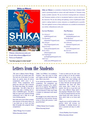 Shika na Mikono Success Story - Steve Bonomo | PDF | Secondary ...
