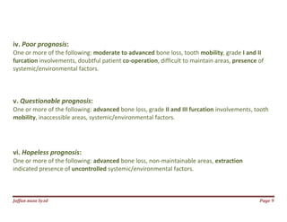 029.periodontal diagnosis and prognosis | PDF