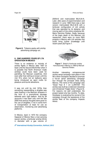 1st aerial advertising airship flight in Latin America | PDF