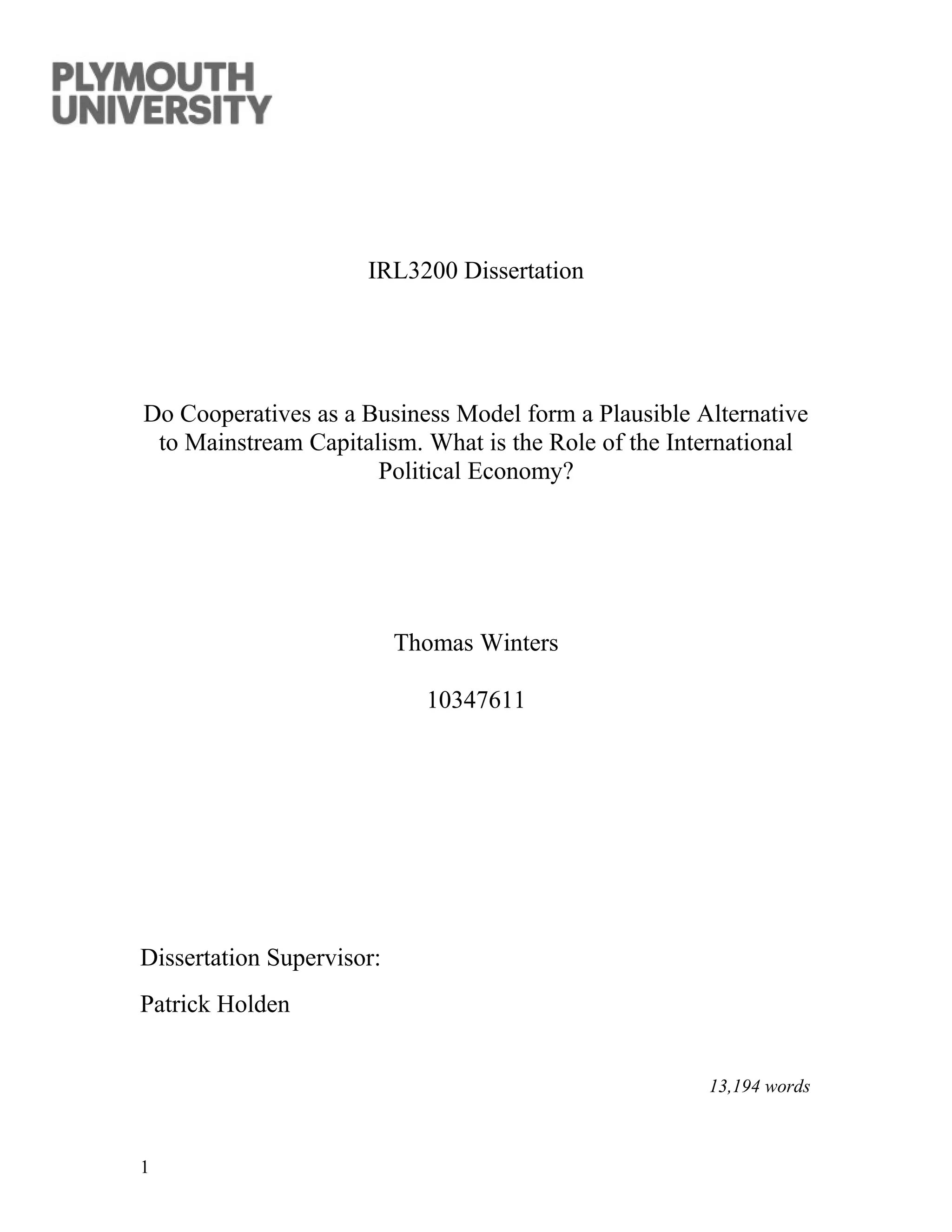Dissertation 2014 Complete | PDF