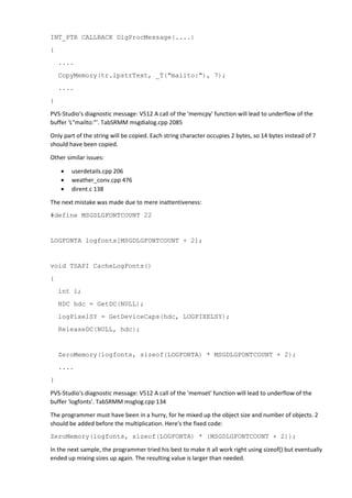 Miranda NG Project to Get the "Wild Pointers" Award (Part 1) | PDF