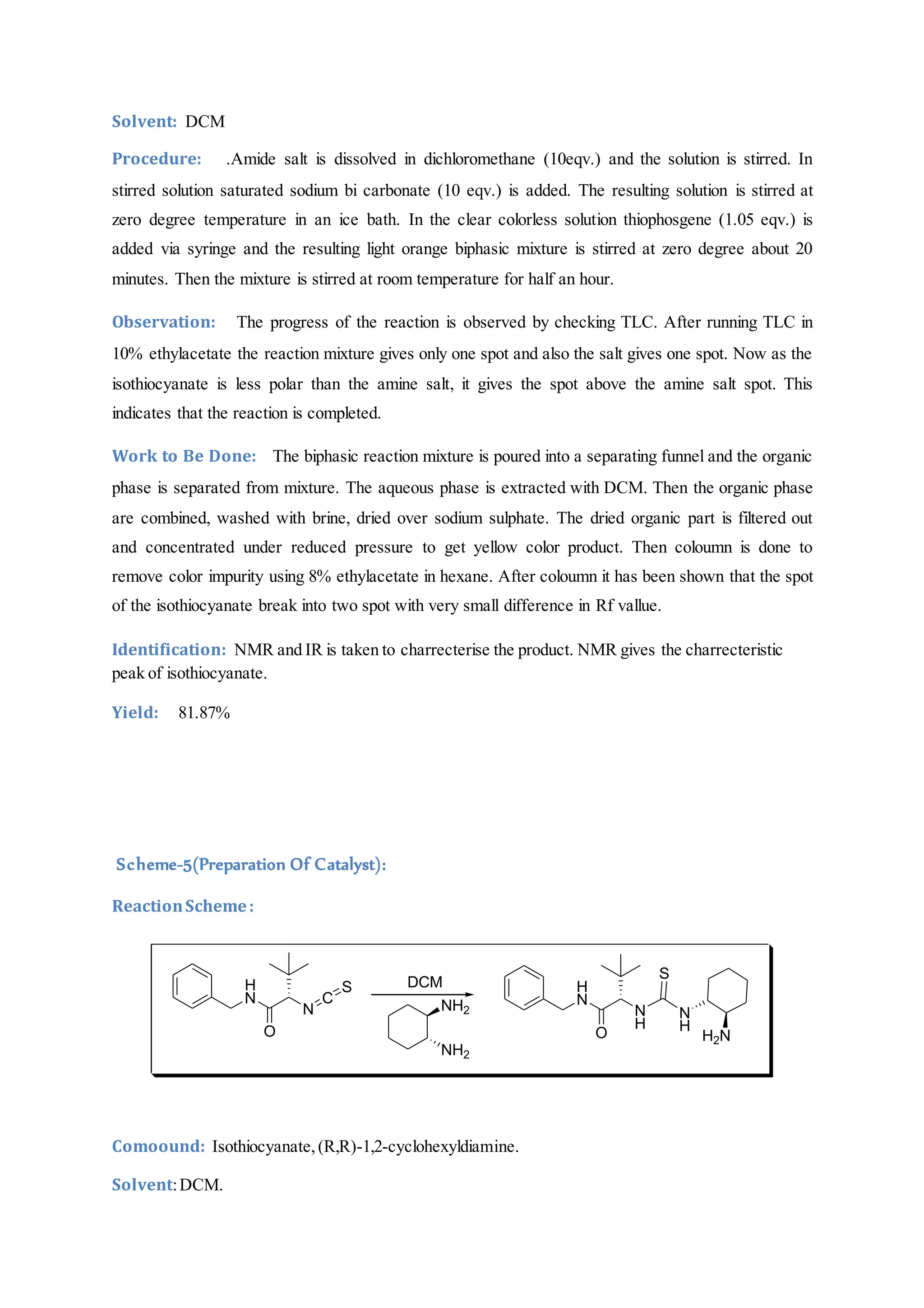 ASYMMETRIC ORGANOCATALYSIS | DOCX