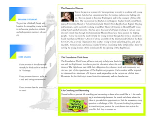 The Lighthouse Brochure 1 | PPT