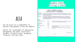 Standardized Tests- quickGuide (1) | PDF | Physical Therapy | Wellness