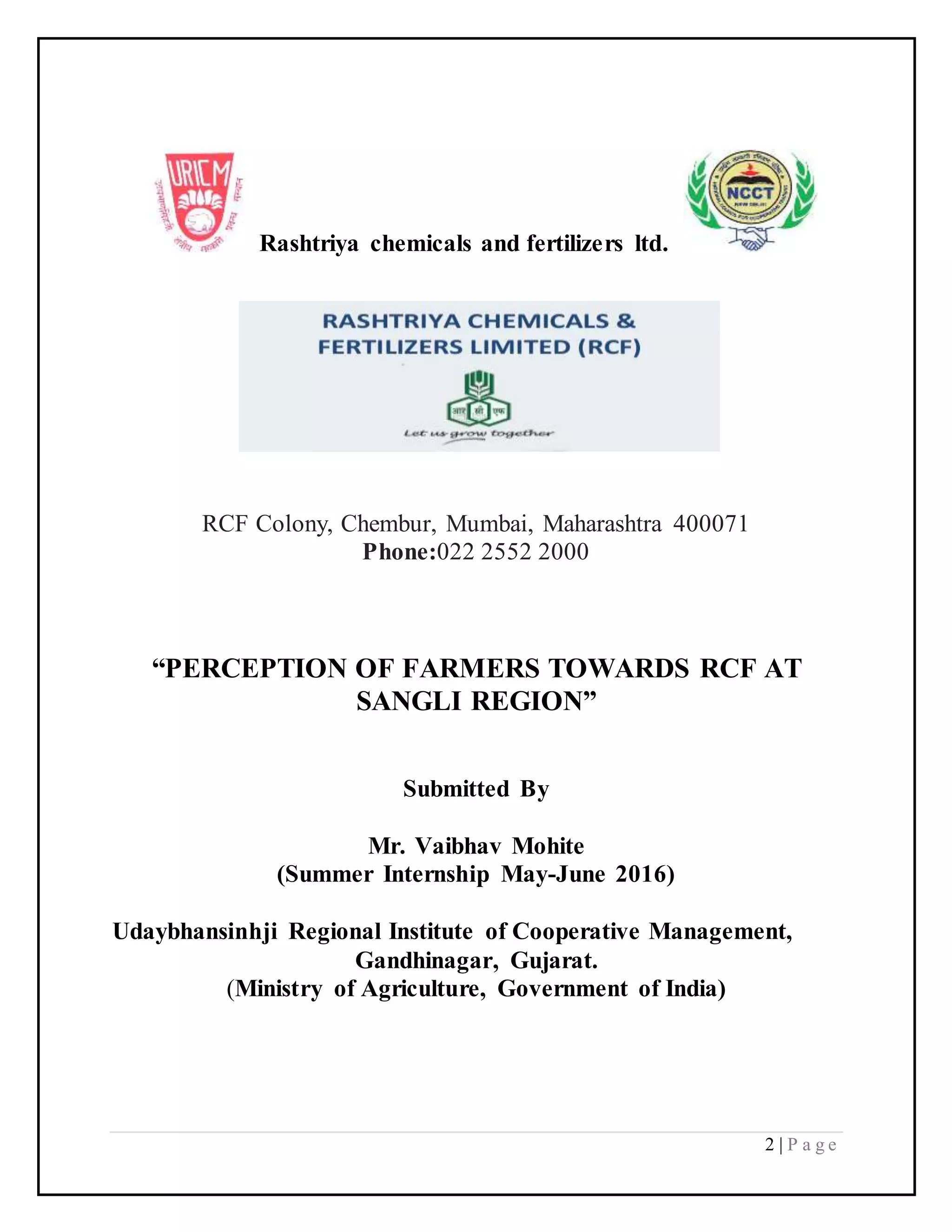 final vaibhav rcf | DOCX