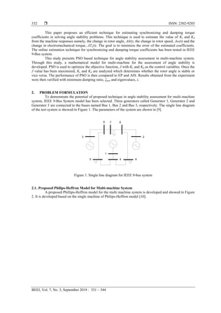 Oscillatory Stability Prediction Using PSO Based Synchronizing and Damping Torque Coefficients | PDF