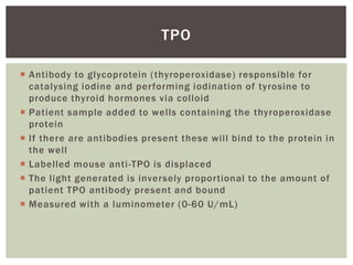 Thyroid autoantibodies | PPTX | Thyroid Disorders | Endocrine and ...