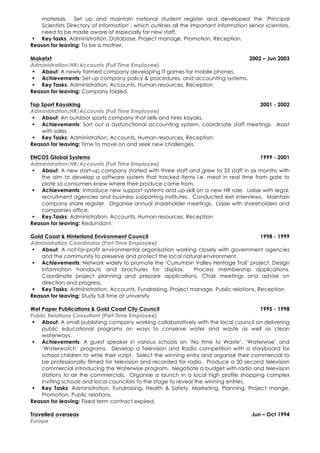 Marnie Kent CV Current | PDF