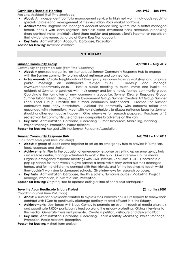 Marnie Kent CV Current | PDF