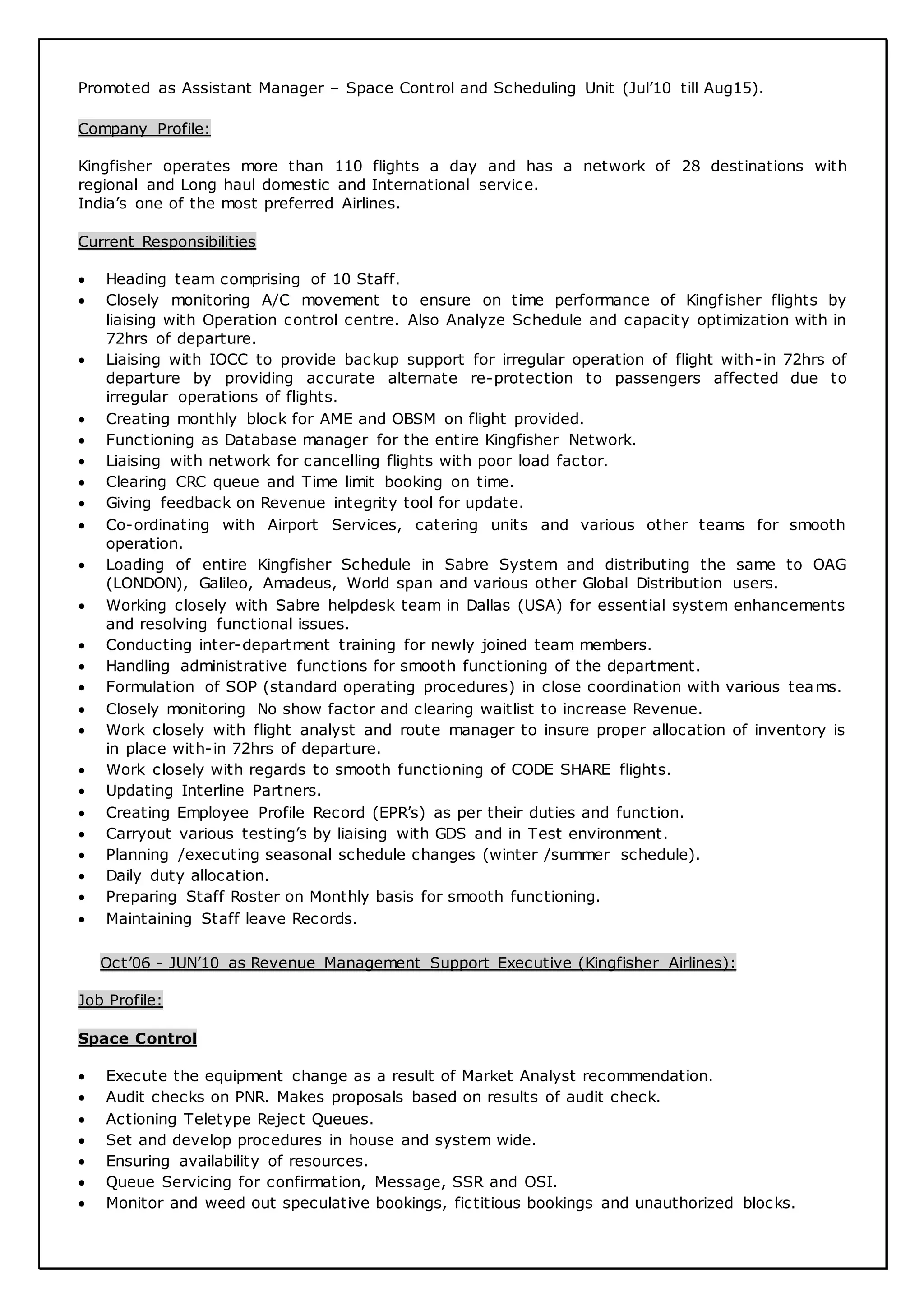 Tushar - Resume1 | DOCX