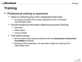 Implementing Structured FrameMaker | PPT