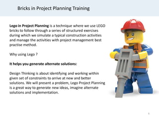Project planning and control training with lego | PDF