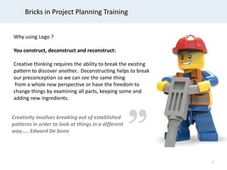 Project planning and control training with lego | PDF
