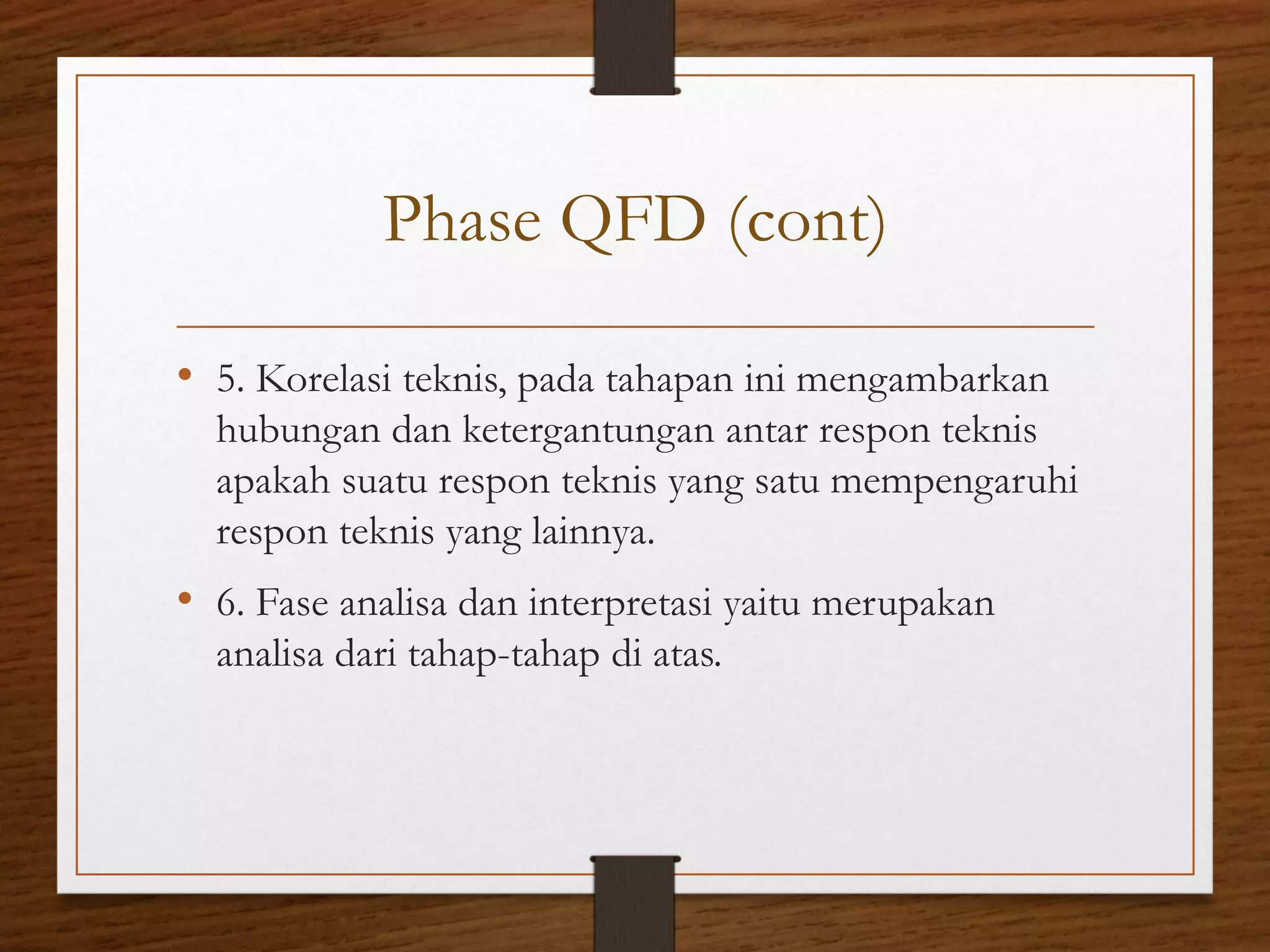 Konsep Desain Pengembangan Kualitas Produk (Quality Function Deployment) | PDF