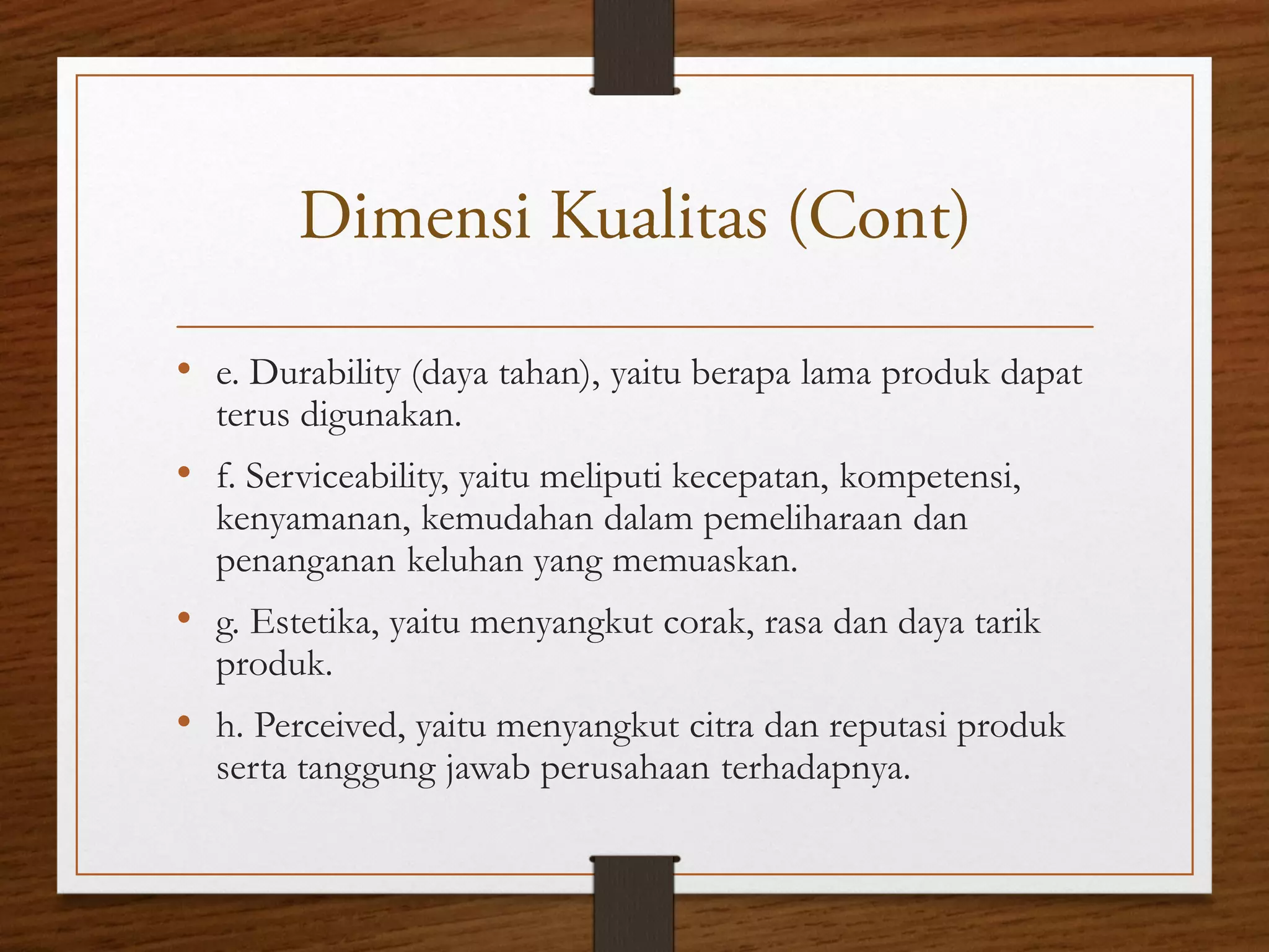 Konsep Desain Pengembangan Kualitas Produk (Quality Function Deployment) | PDF