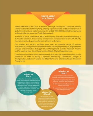 SRAVS Brochure Profile | PPSX