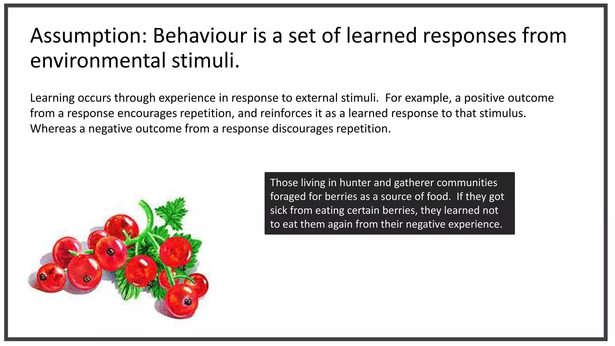 Psychological approaches and assumptions | PPTX