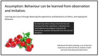 Psychological approaches and assumptions | PPTX