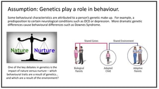 Psychological approaches and assumptions | PPTX