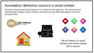 Psychological approaches and assumptions | PPTX