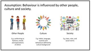 Psychological approaches and assumptions | PPTX