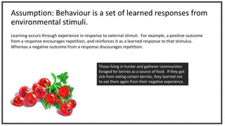 Psychological approaches and assumptions | PPTX