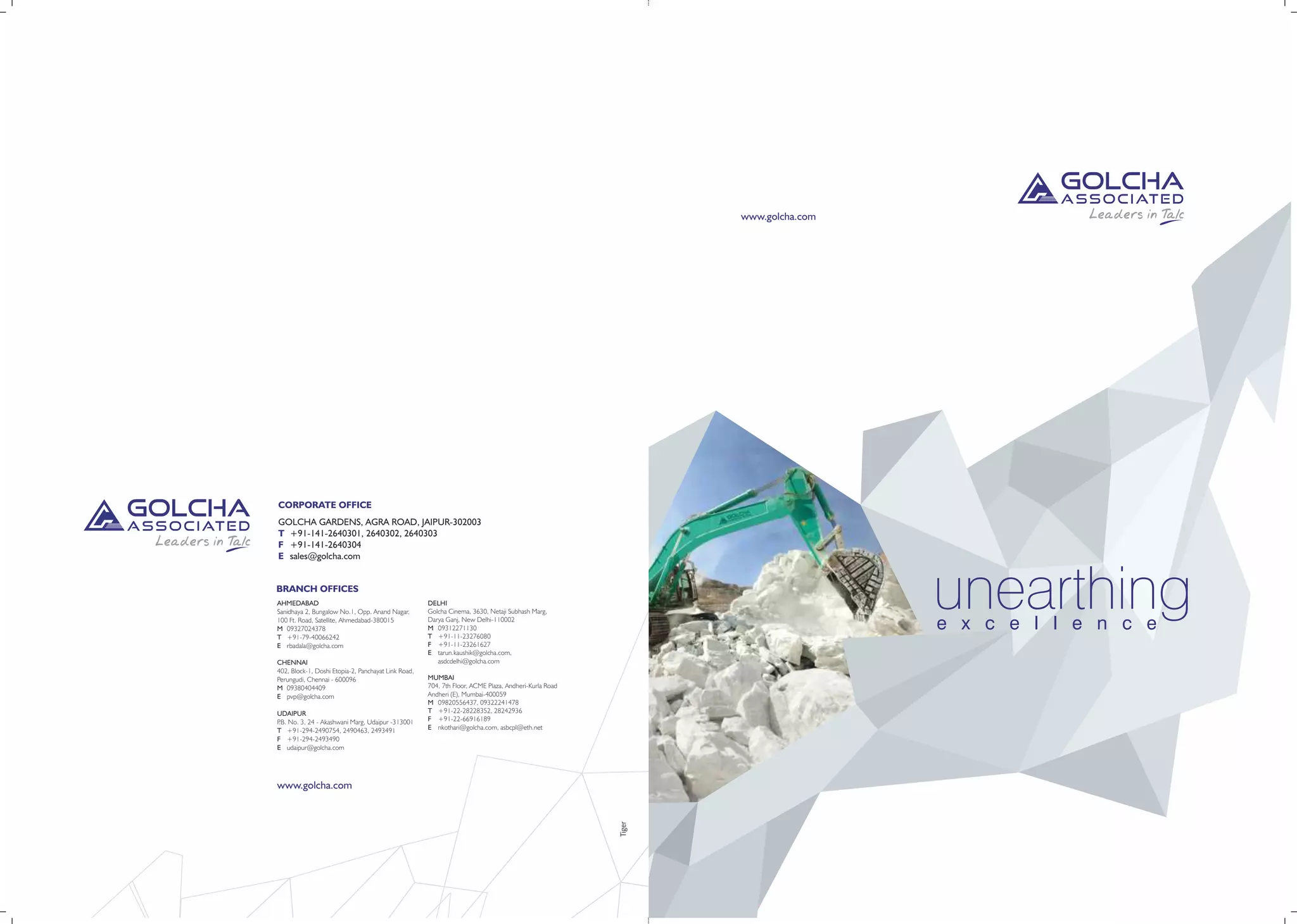 Golcha Associated brochure | PDF