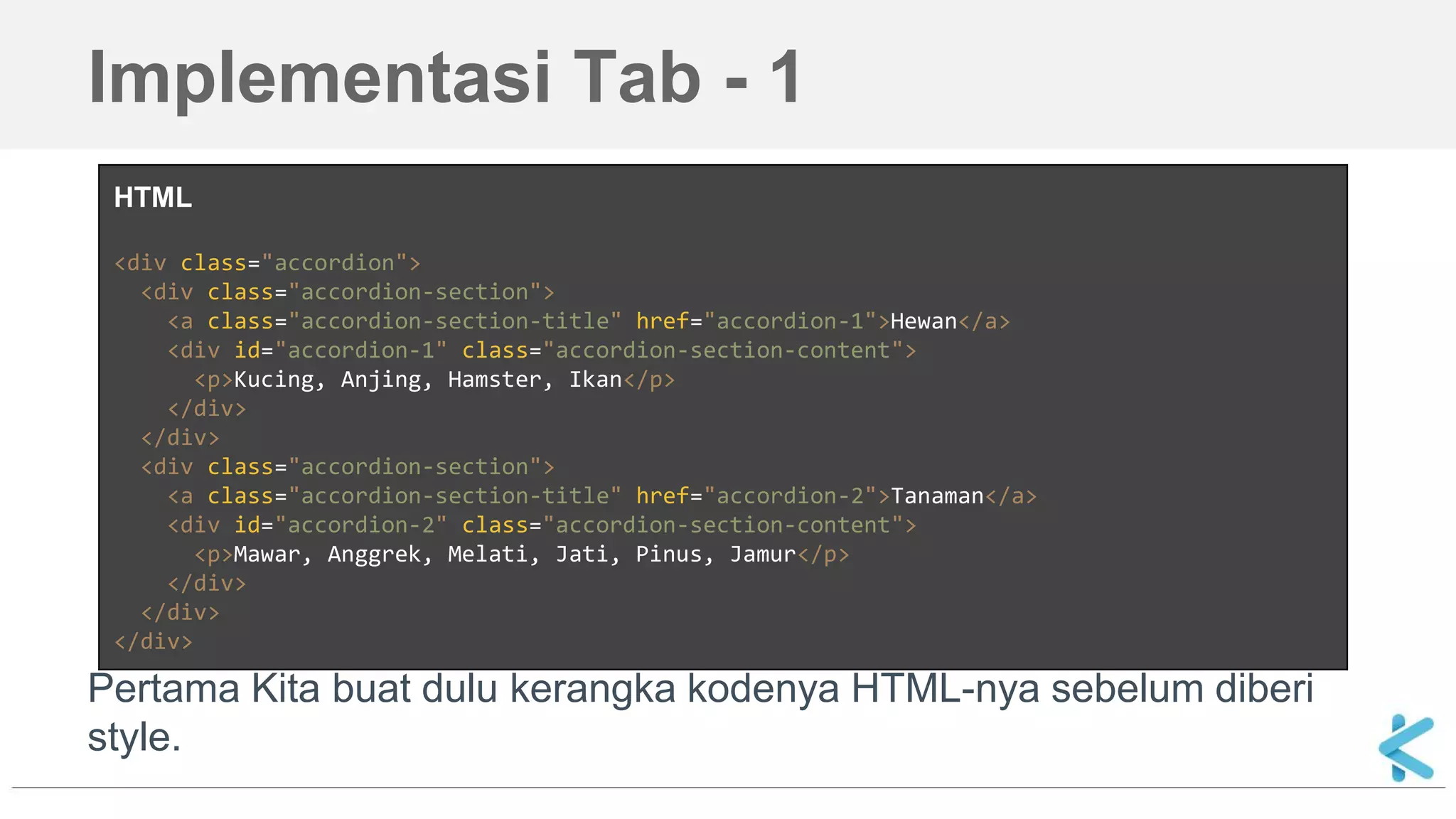 CSS Eksperimen - 04-2 accordion | PPTX