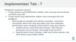 CSS Eksperimen - 04-2 accordion | PPTX