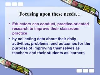 Action Research related with Classroom Problems | PPT
