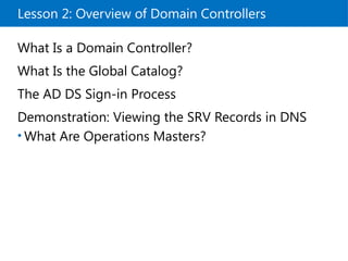 Module 2- introduction to Active Directory Domain Servics.pptx