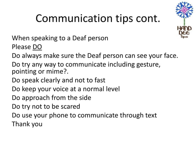 Deaf Awareness (new) | PPTX | Ear, Nose and Throat Conditions ...