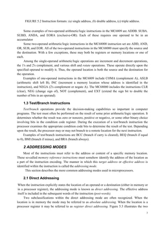 02 addressing modes 6800 | PDF