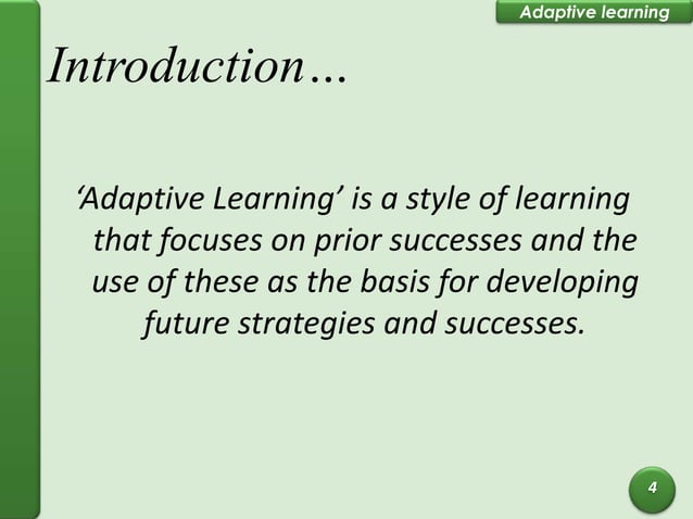 02 aditidesai adaptivelearning | PPT