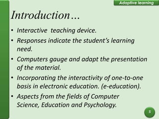 02 aditidesai adaptivelearning | PPT
