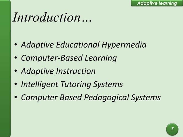 02 aditidesai adaptivelearning | PPT