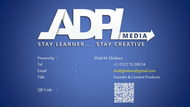 ADPL Media presentations | PPT