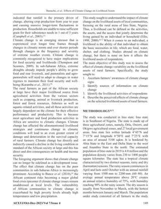 Effects of Climate Change Variability on Physical, Natural, and ...