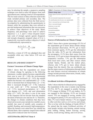 Effects of Climate Change Variability on Physical, Natural, and ...
