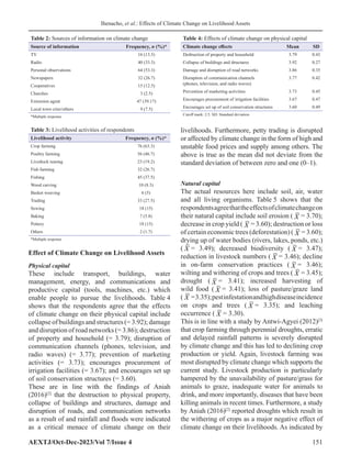 Effects of Climate Change Variability on Physical, Natural, and ...