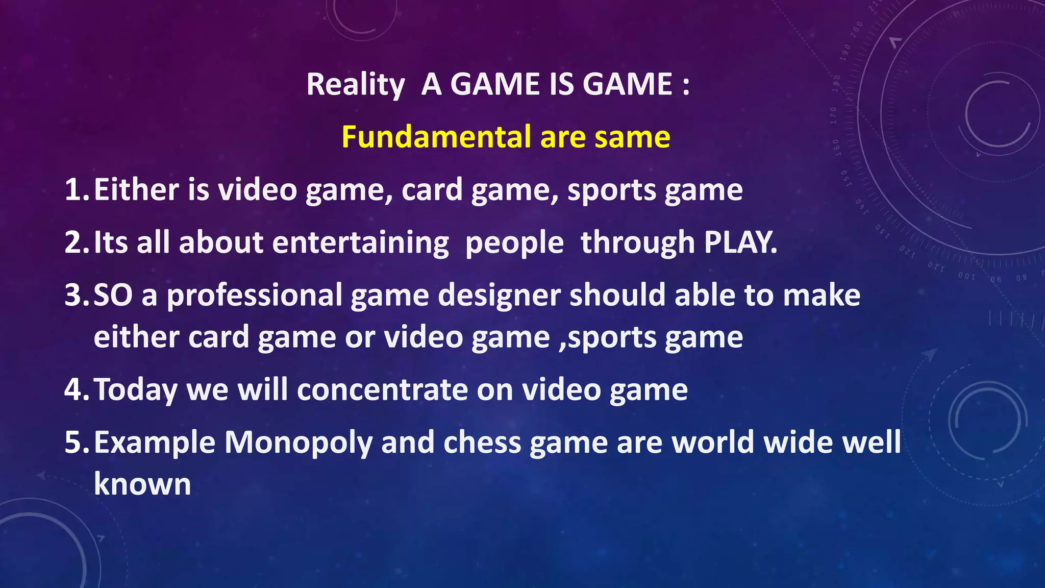 Fundamental of game design part 2 | PPTX | Roleplaying Games | Games ...