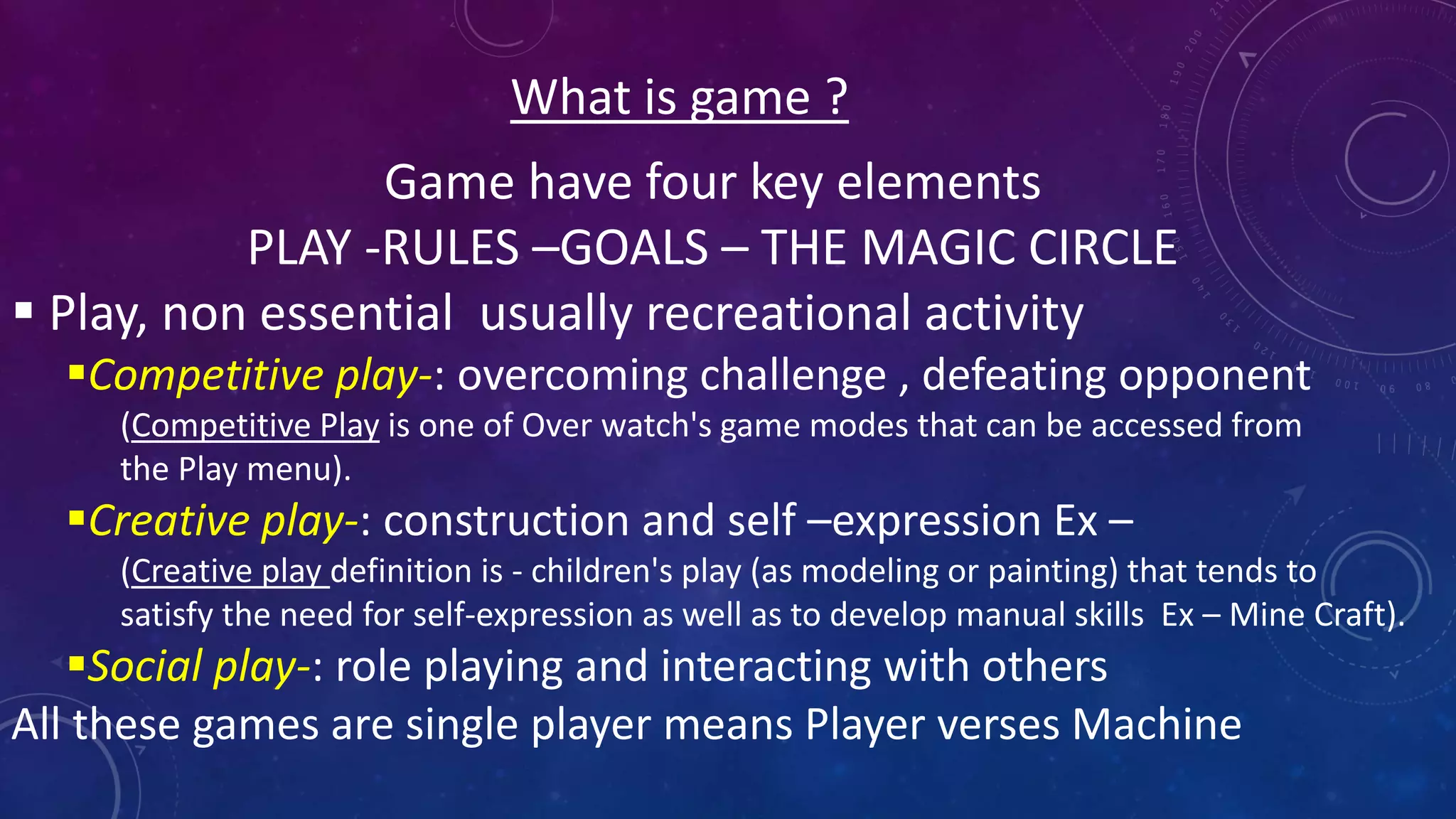 Fundamental of game design part 2 | PPTX | Roleplaying Games | Games ...