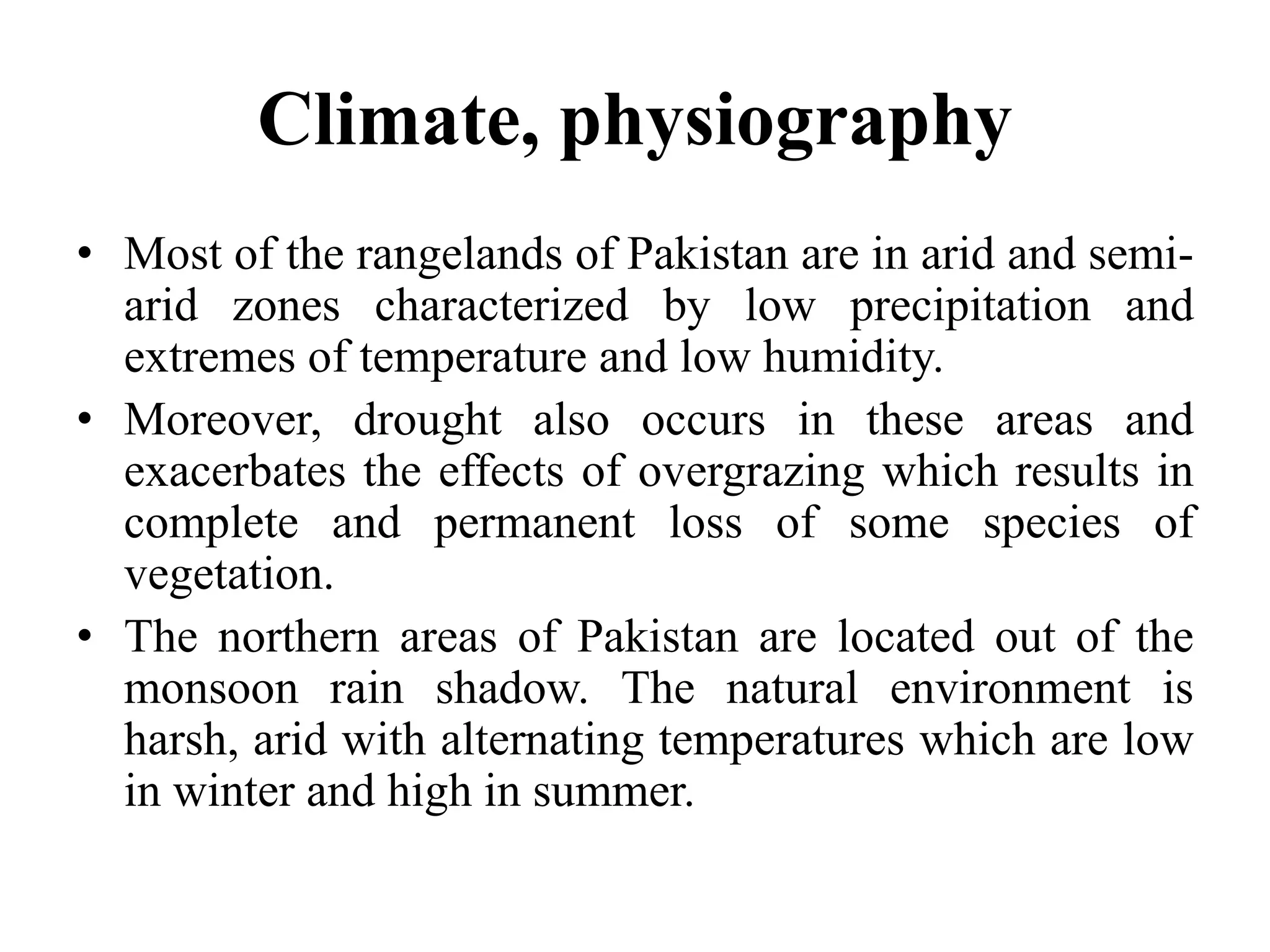 02 agro.ecological zones of pakistan | PPTX