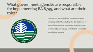 02 AIR POLLUTION.pptx | Environmental Services Industry | Industries